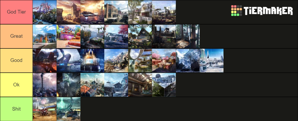 Call of Duty Black Ops 3 Multiplayer Maps Tier List (Community Rankings ...