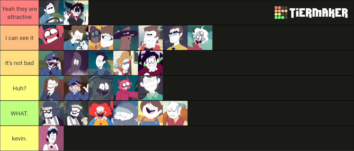 SPOOKY MONTH CHARACTERS :D [STREBER'S REHEARSAL UPDATE!!] Tier List ...