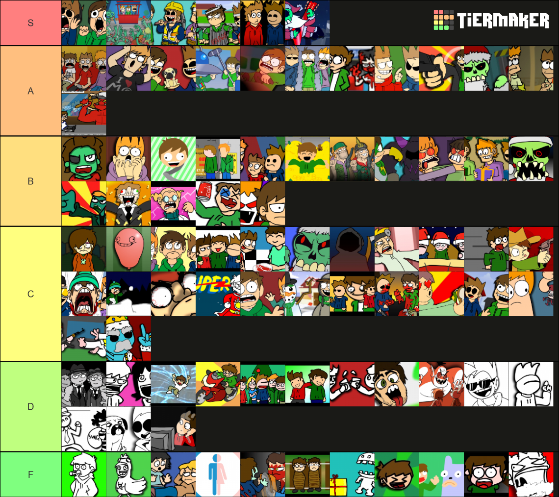 Eddsworld Episodes Tier List (Community Rankings) - TierMaker