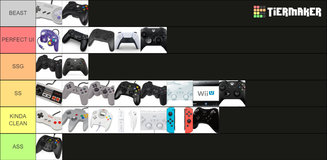 Best Video Game Controllers (3rd Gen - 9th Gen) Tier List (Community ...