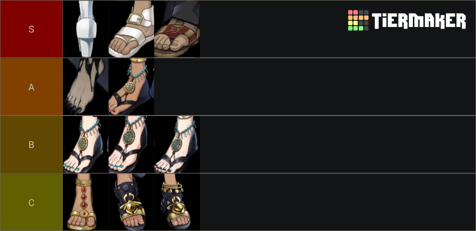 twst feet Tier List (Community Rankings) - TierMaker