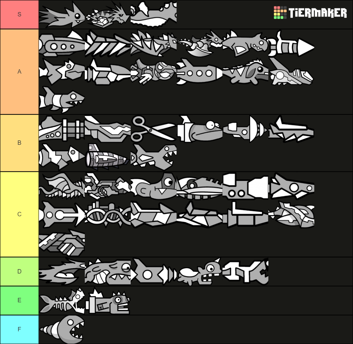 Geometry Dash Ships Tier List (Community Rankings) - TierMaker