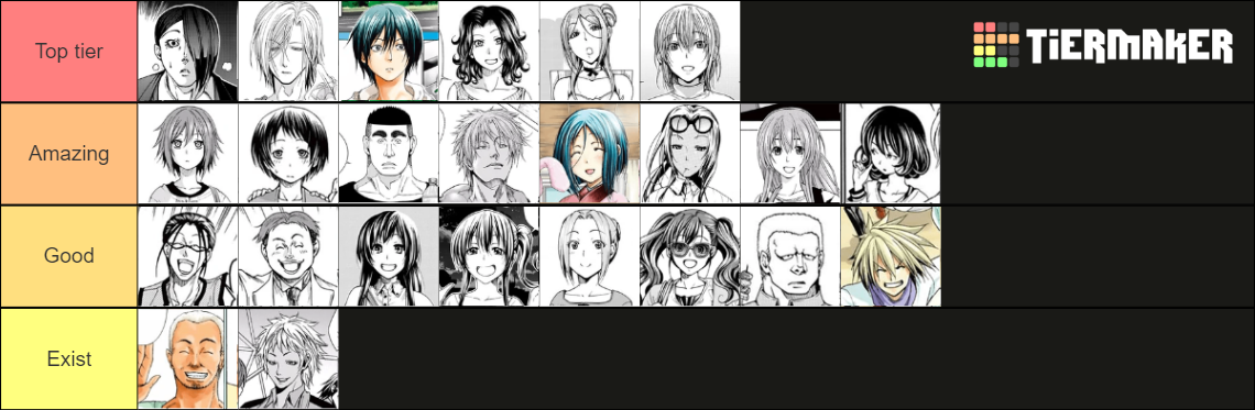 Grand Blue Dreaming Characters Tier List (Community Rankings) - TierMaker