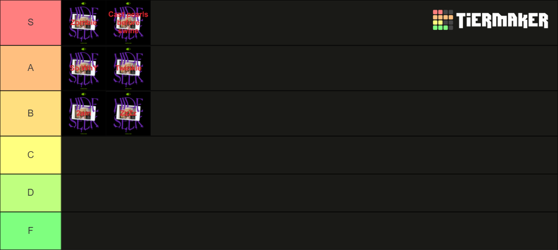 Purple Kiss Hide And Seek Songs Tier List Community Rankings Tiermaker 9326