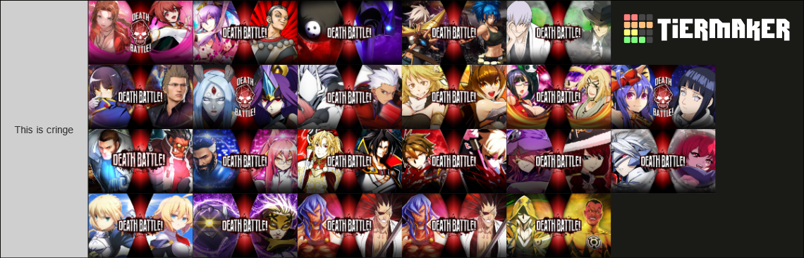 Makotofanboy's Blazblue match up Tier List (Community Rankings) - TierMaker