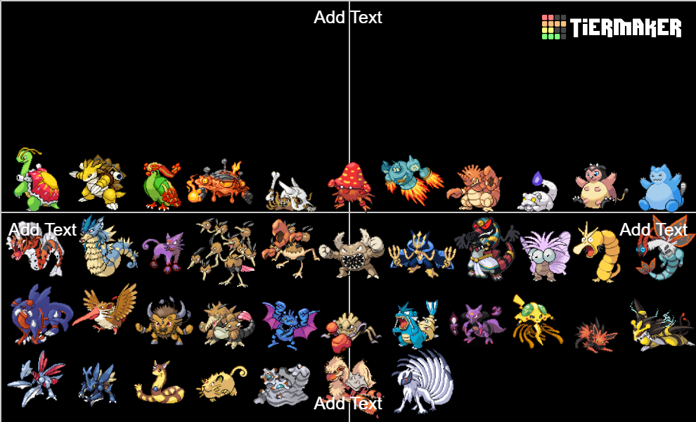 Pokemon Fusions (Old) Tier List (Community Rankings) - TierMaker