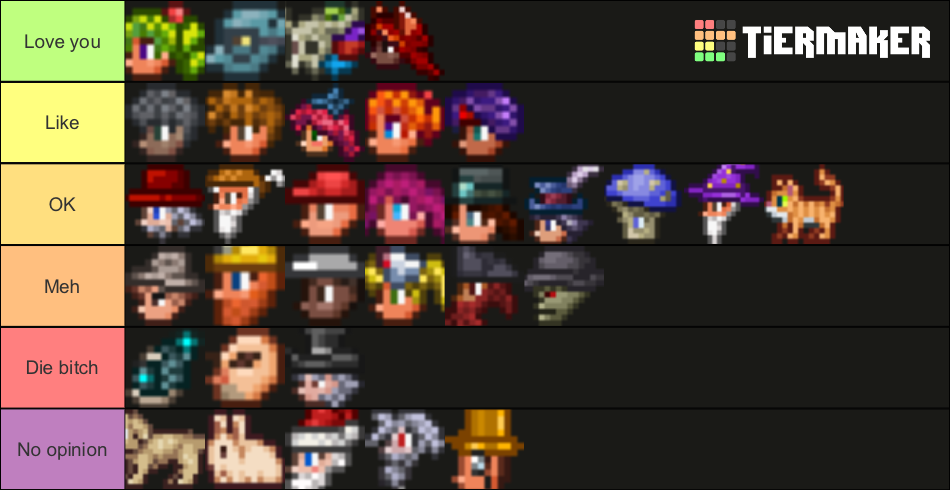Terraria NPCs (1.4) Tier List (Community Rankings) - TierMaker