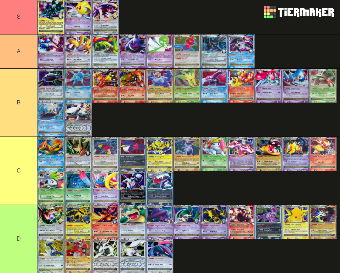 Pokemon TCG Lv.X Tier List (Community Rankings) - TierMaker
