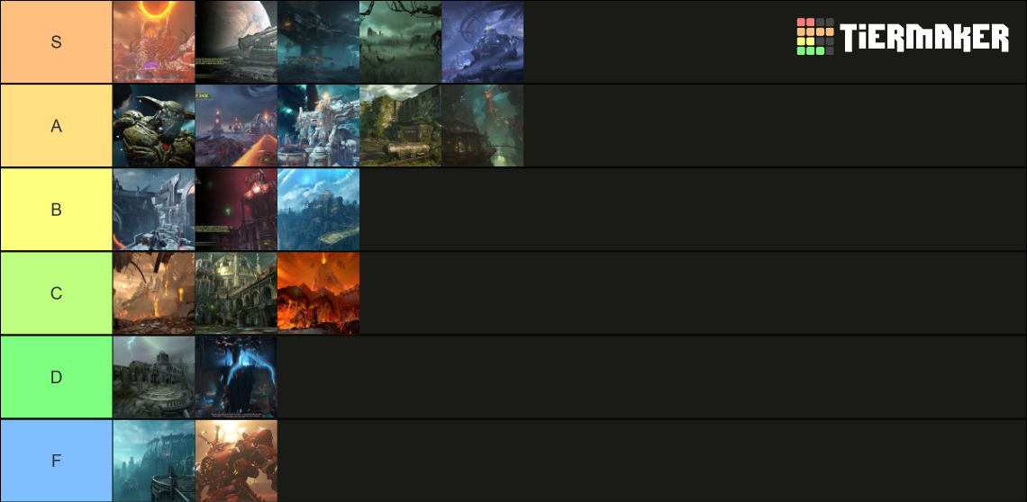 Doom: Eternal Levels Tier List (Community Rankings) - TierMaker