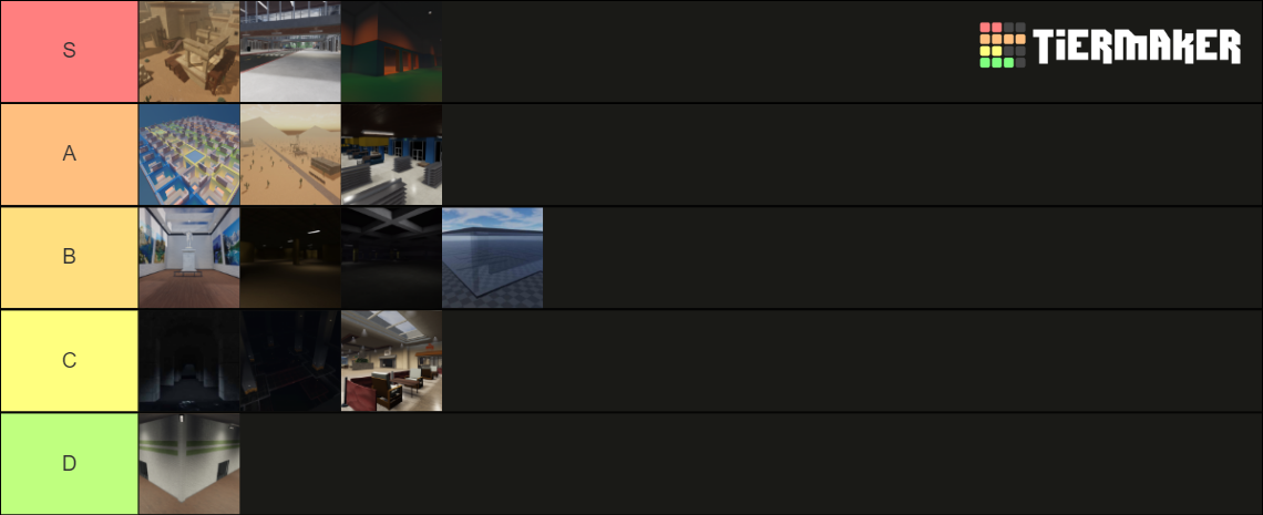 Evade Maps Tier List (Community Rankings) - TierMaker