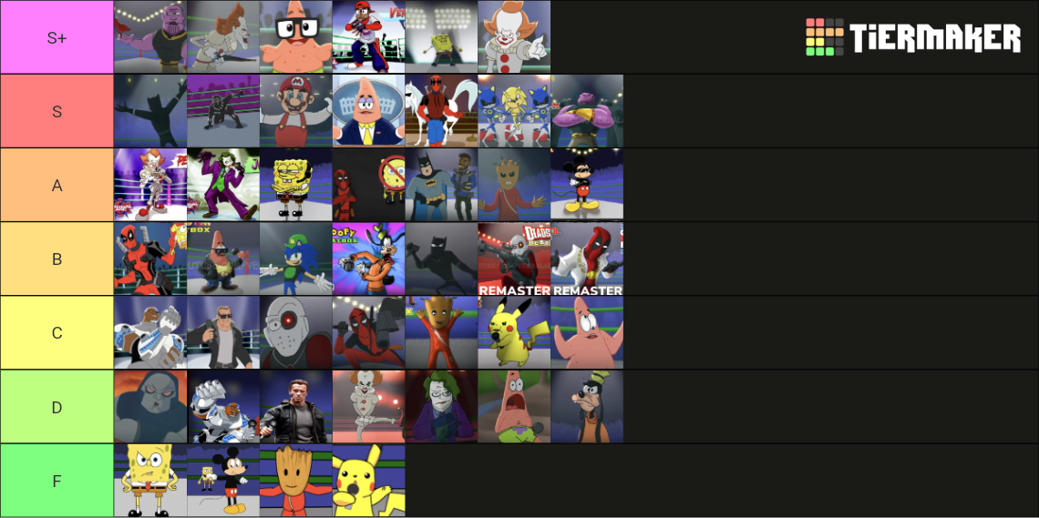 Cartoon Beatbox Battles Tier List (Community Rankings) - TierMaker