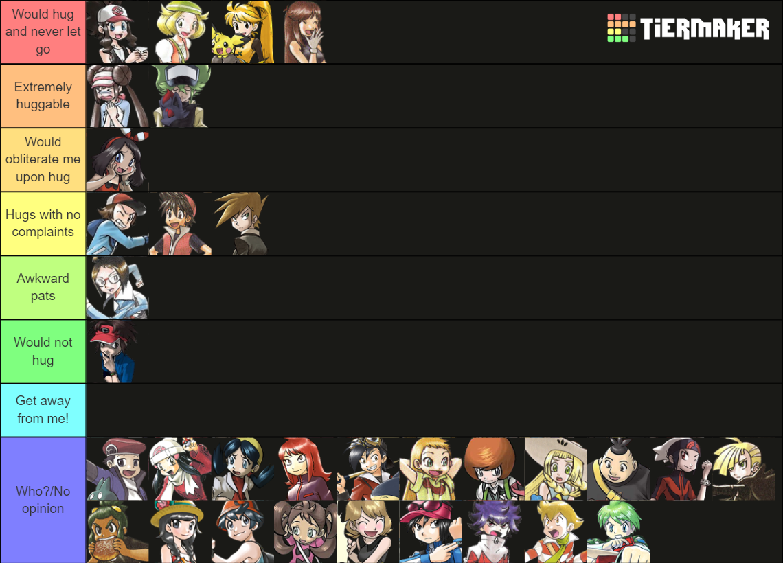 Pokémon Special Manga Characters Tier List (Community Rankings) - TierMaker
