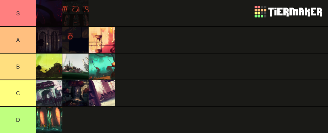 Rain World Regions Tier List (Community Rankings) - TierMaker