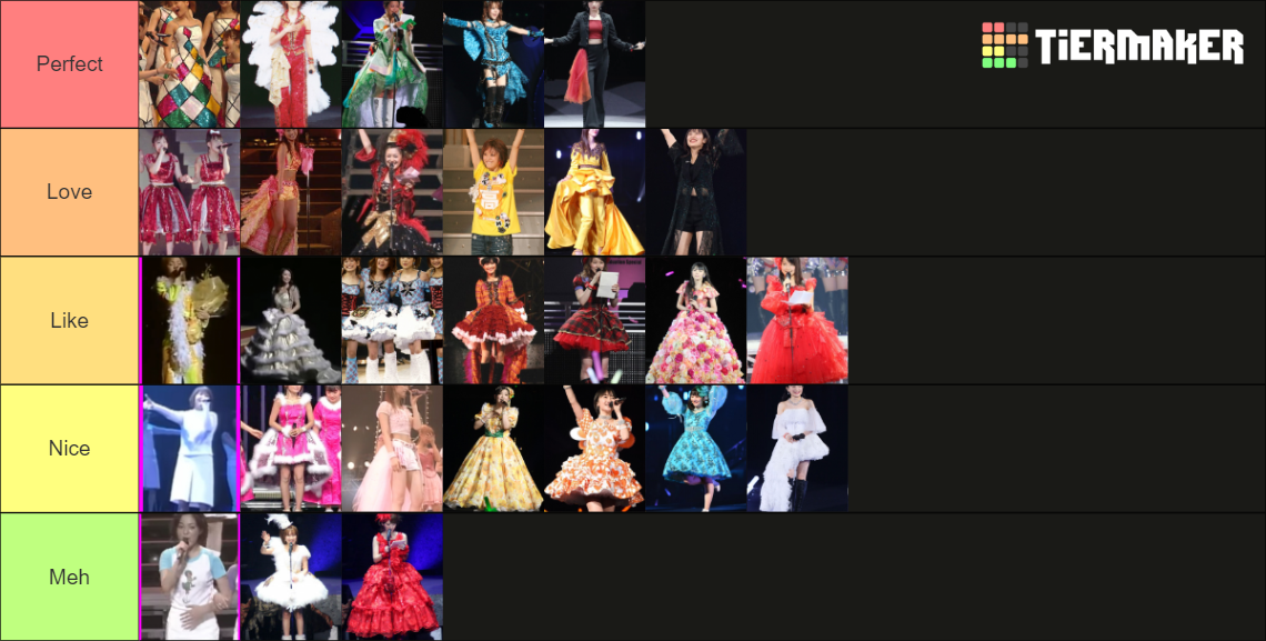 Morning Musume Graduation Outfits Tier List (Community Rankings ...