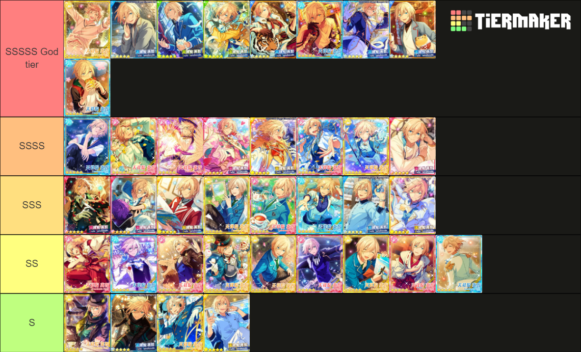 every eichi card Tier List (Community Rankings) - TierMaker