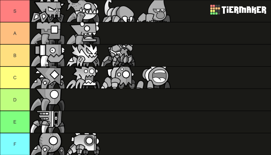Geometry Dash Spiders Tier List (Community Rankings) - TierMaker