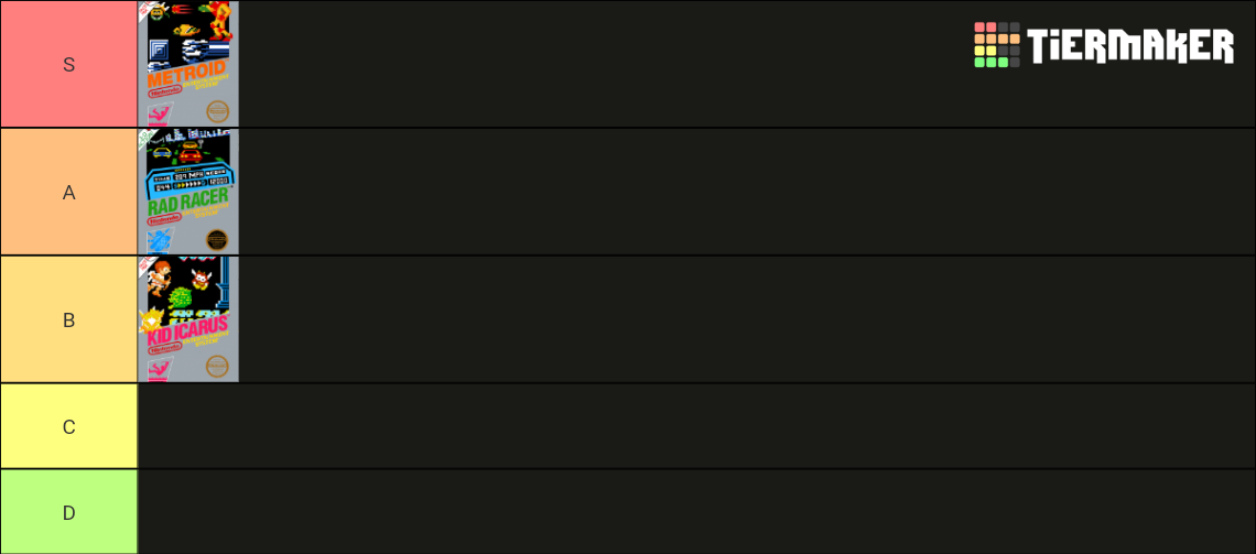 Silver Box NES Games Tier List (Community Rankings) - TierMaker
