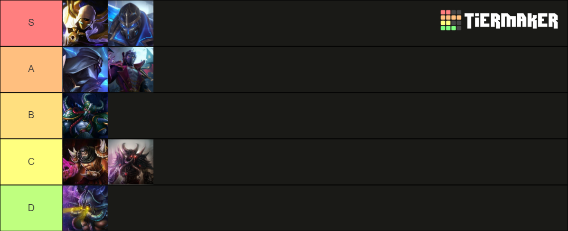 Kassadin skins Tier List (Community Rankings) - TierMaker