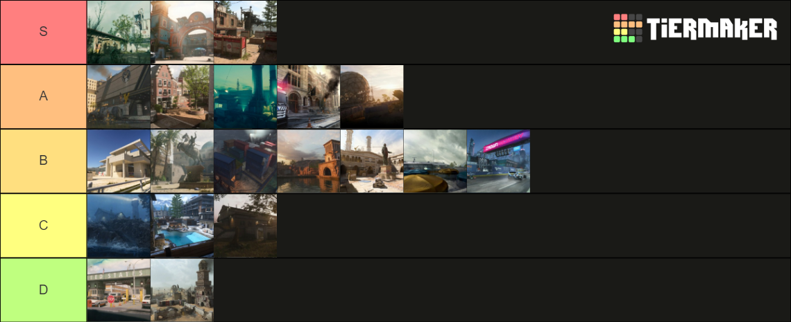 All Modern Warfare 2 (2022) Maps Multiplayer Tier List (Community ...