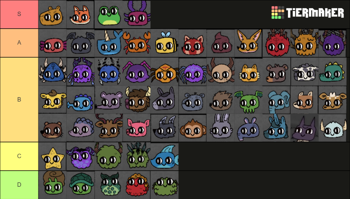 Cult of the Lamb Followers Tier List (Community Rankings) - TierMaker