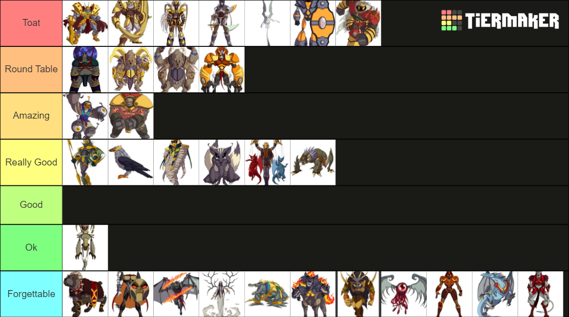 Huntik Titans (S1&S2) Tier List (Community Rankings) - TierMaker