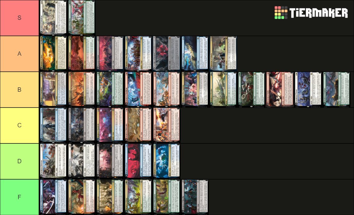 MTG Battles Tier List (Community Rankings) - TierMaker