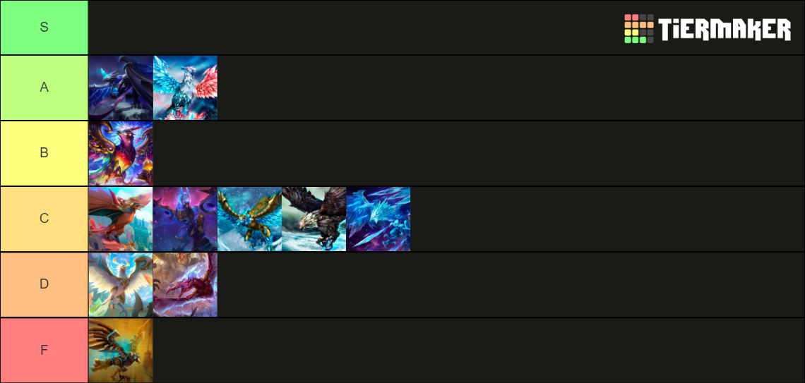 anivia skins Tier List (Community Rankings) - TierMaker
