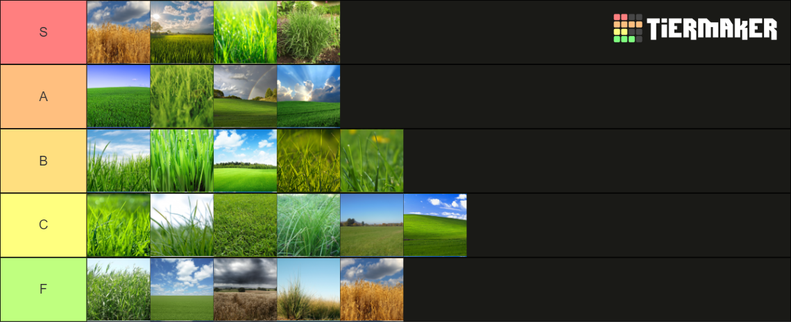 Grass Tier List (Community Rankings) - TierMaker