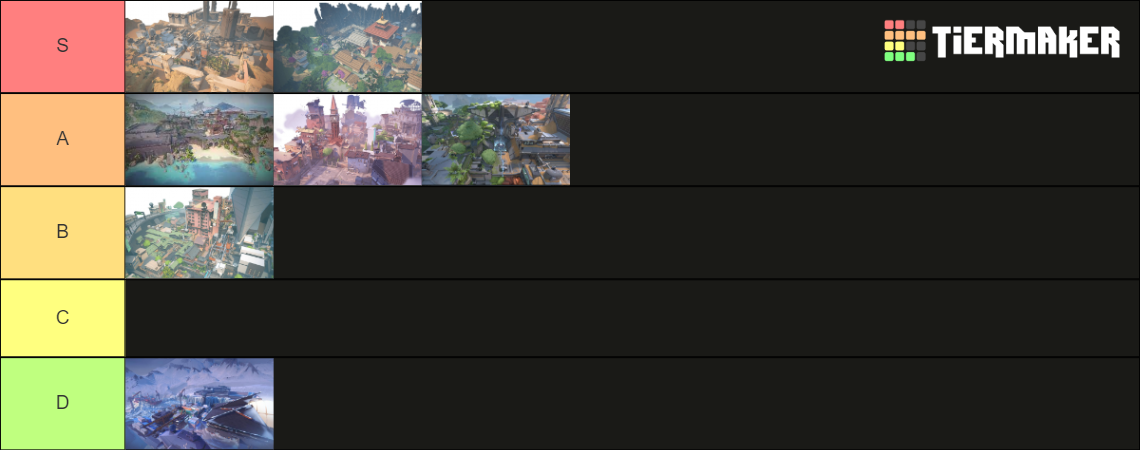 Valorant Maps (September 2021) Tier List (Community Rankings) - TierMaker