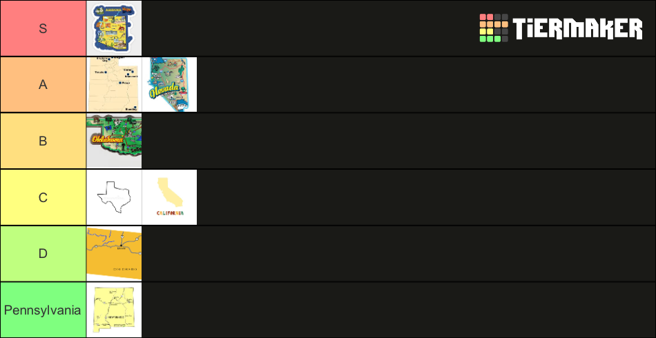 Jordan Ranks the Southwest State DOTs Tier List (Community Rankings ... Jordan Ranks the Southwest State DOTs Tier List (Community Rankings ...