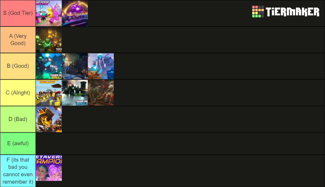 TDS Events 2023 Tier List (Community Rankings) - TierMaker