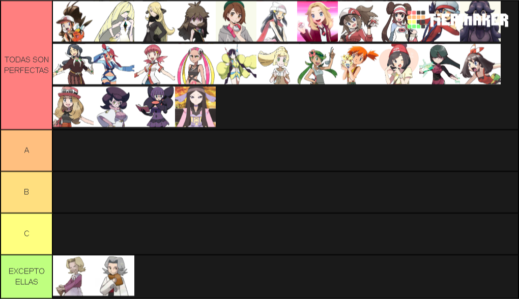 Las mejores chicas de pokémon (top) Tier List (Community Rankings ...