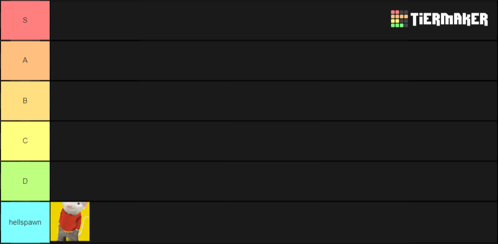 Animated Rodents Tier List (Community Rankings) - TierMaker