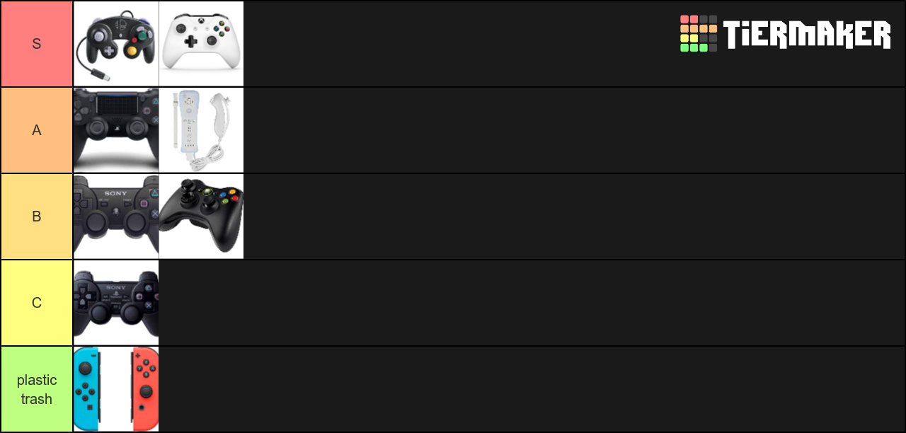 controller Tier List (Community Rankings) - TierMaker