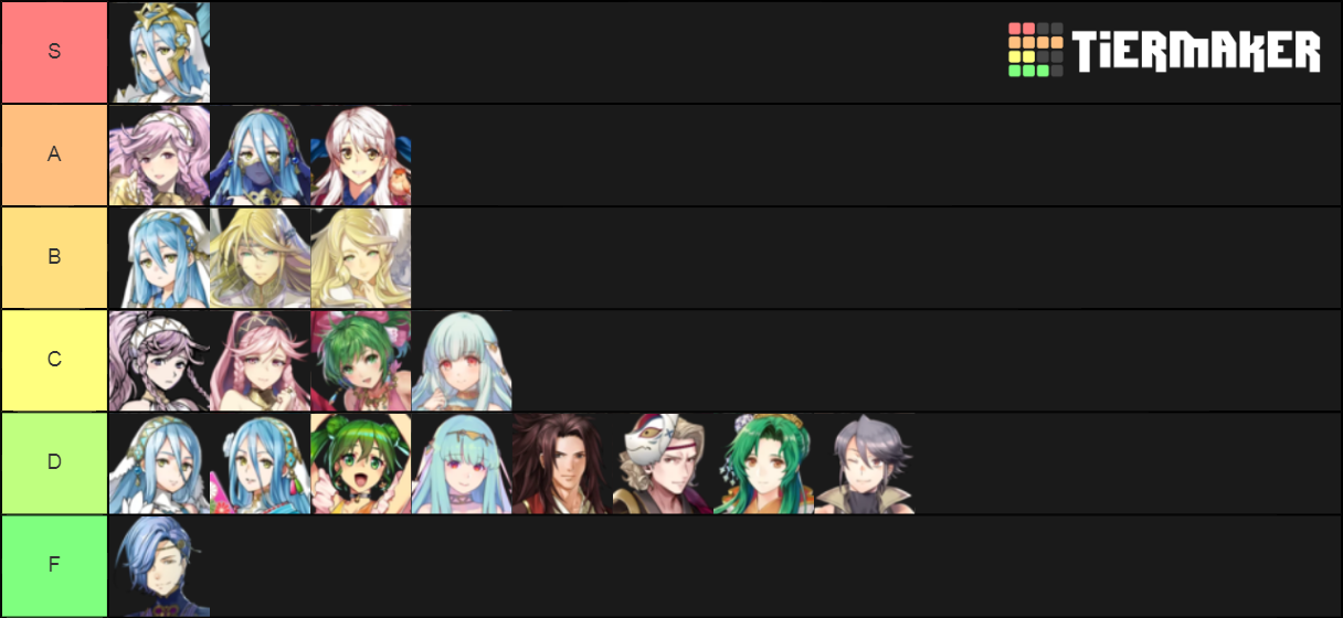 Dancer Tier List (Community Rankings) - TierMaker