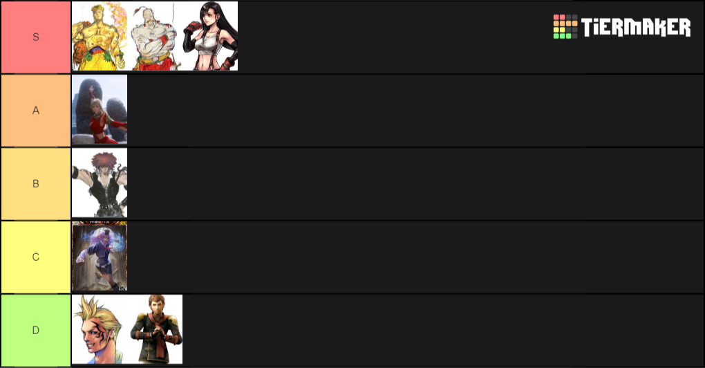 Final Fantasy Fighters Tier List (Community Rankings) - TierMaker
