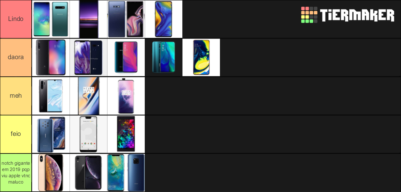 Flagship Phones Tier List (Community Rankings) - TierMaker