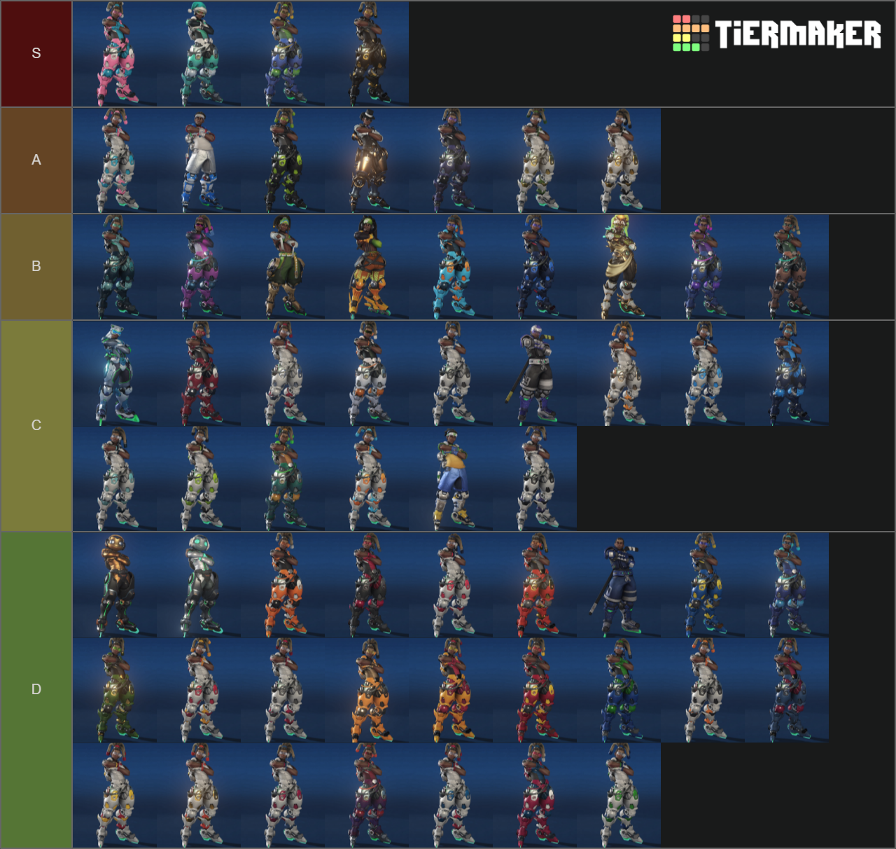 Lucio Skins (OWL Included) Tier List (Community Rankings) - TierMaker