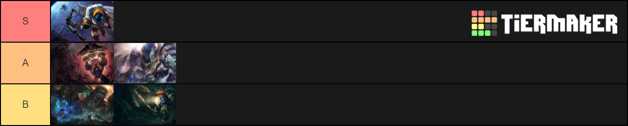 Nautilus Skins Tier List (Community Rankings) - TierMaker