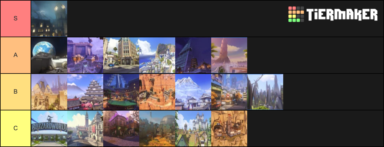 OW Maps Tier List (Community Rankings) - TierMaker