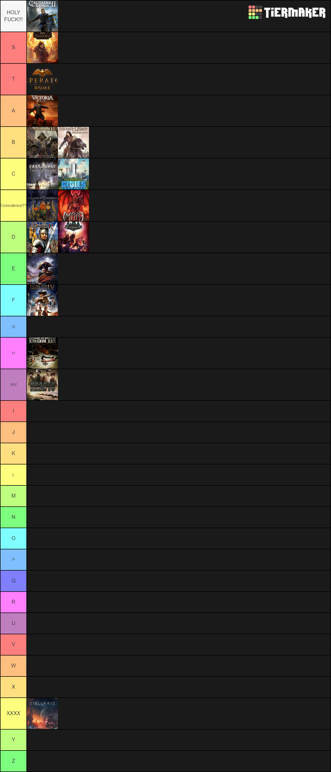 Paradox Titles Tier List (Community Rankings) - TierMaker