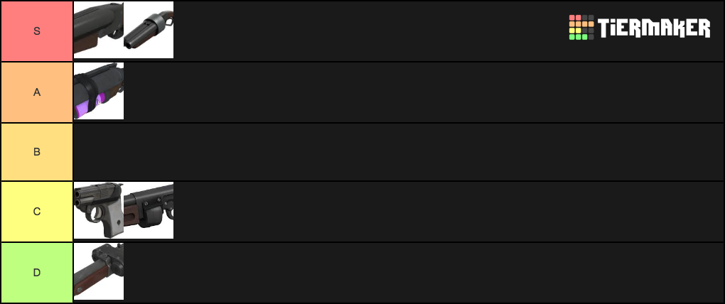 Scout Primaries (tf2) Tier List (Community Rankings) - TierMaker