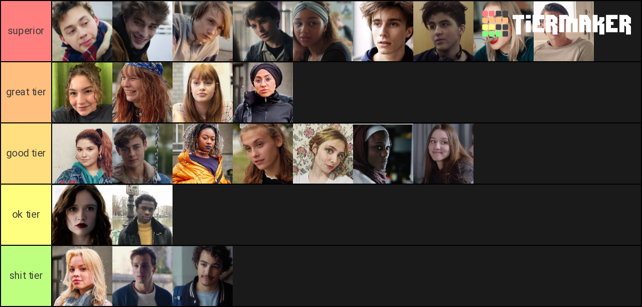 skam remakes characters Tier List (Community Rankings) - TierMaker