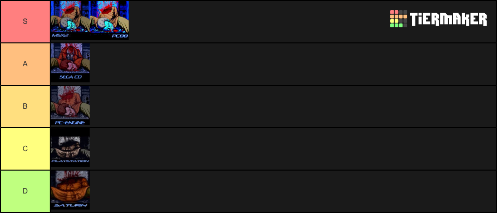 Snatcher OST Tier List (Community Rankings) - TierMaker