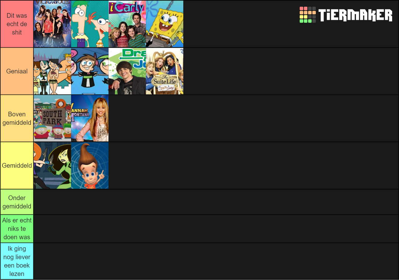 tv shows Tier List (Community Rankings) - TierMaker
