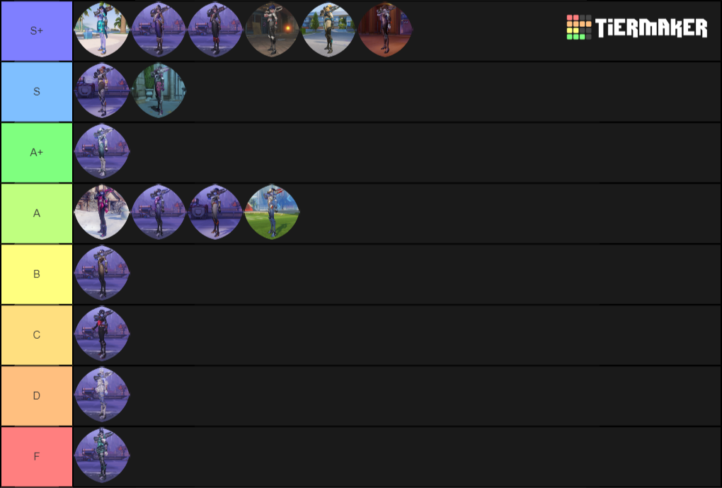 Widowmaker Skins Tier List (Community Rankings) - TierMaker