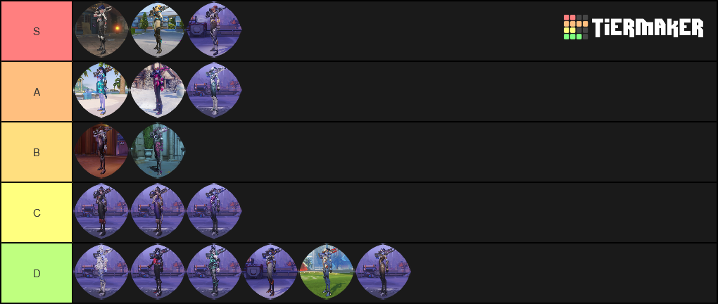 Widowmaker Skins Tier List (Community Rankings) - TierMaker