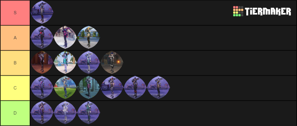 Widowmaker Skins Tier List (Community Rankings) - TierMaker