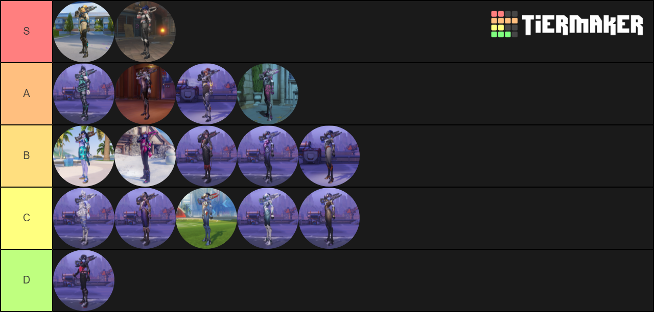 Widowmaker Skins Tier List (Community Rankings) - TierMaker